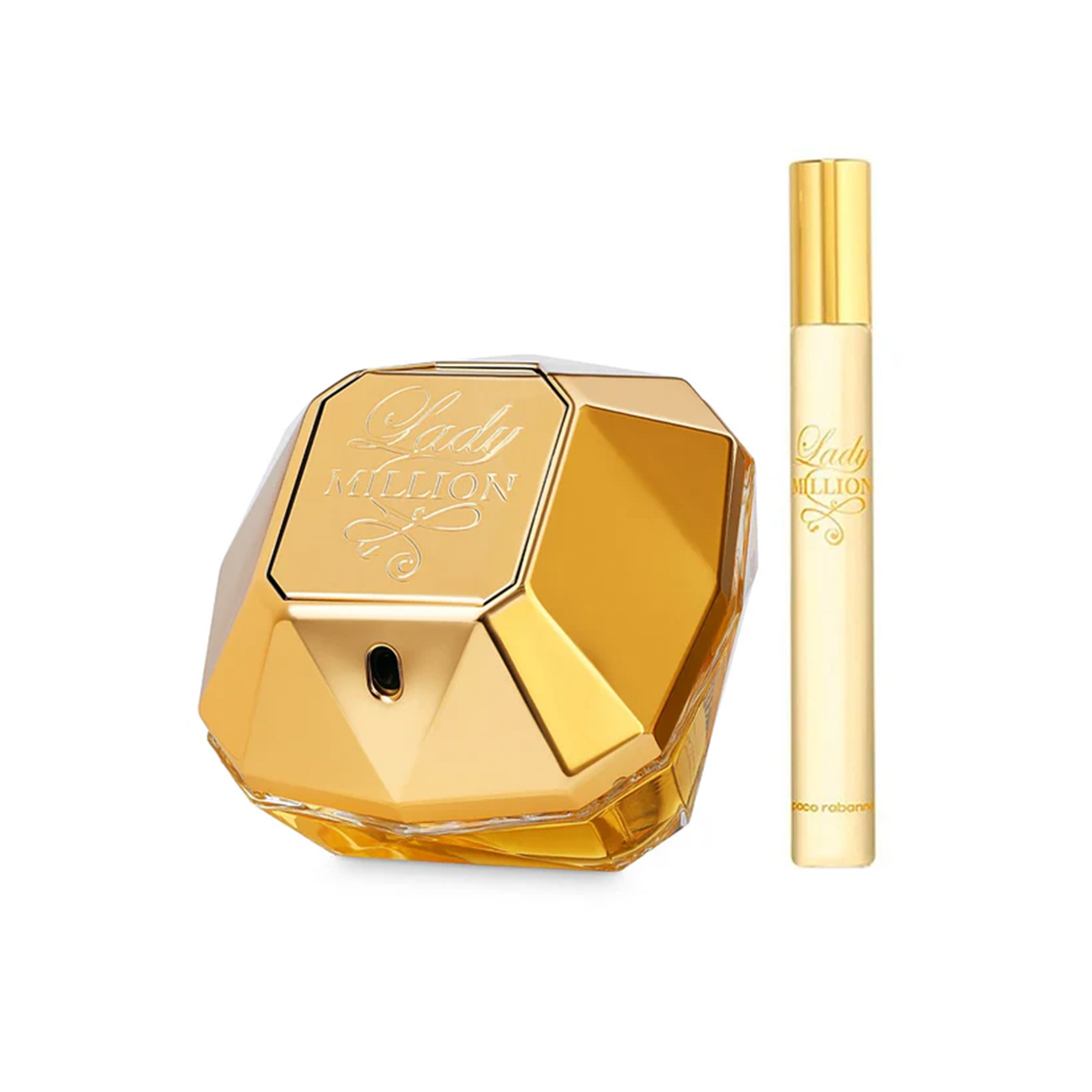 Rabanne Lady Million Eau De Parfum Travel Duo 2-Piece Gift Set for Wom ...